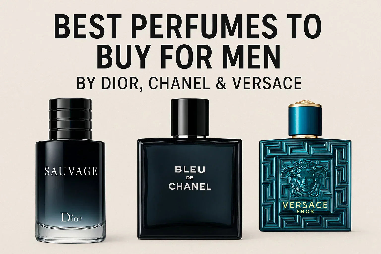 Top Designer Men’s Perfumes: Dior, Chanel & Versace – The Perfumaria