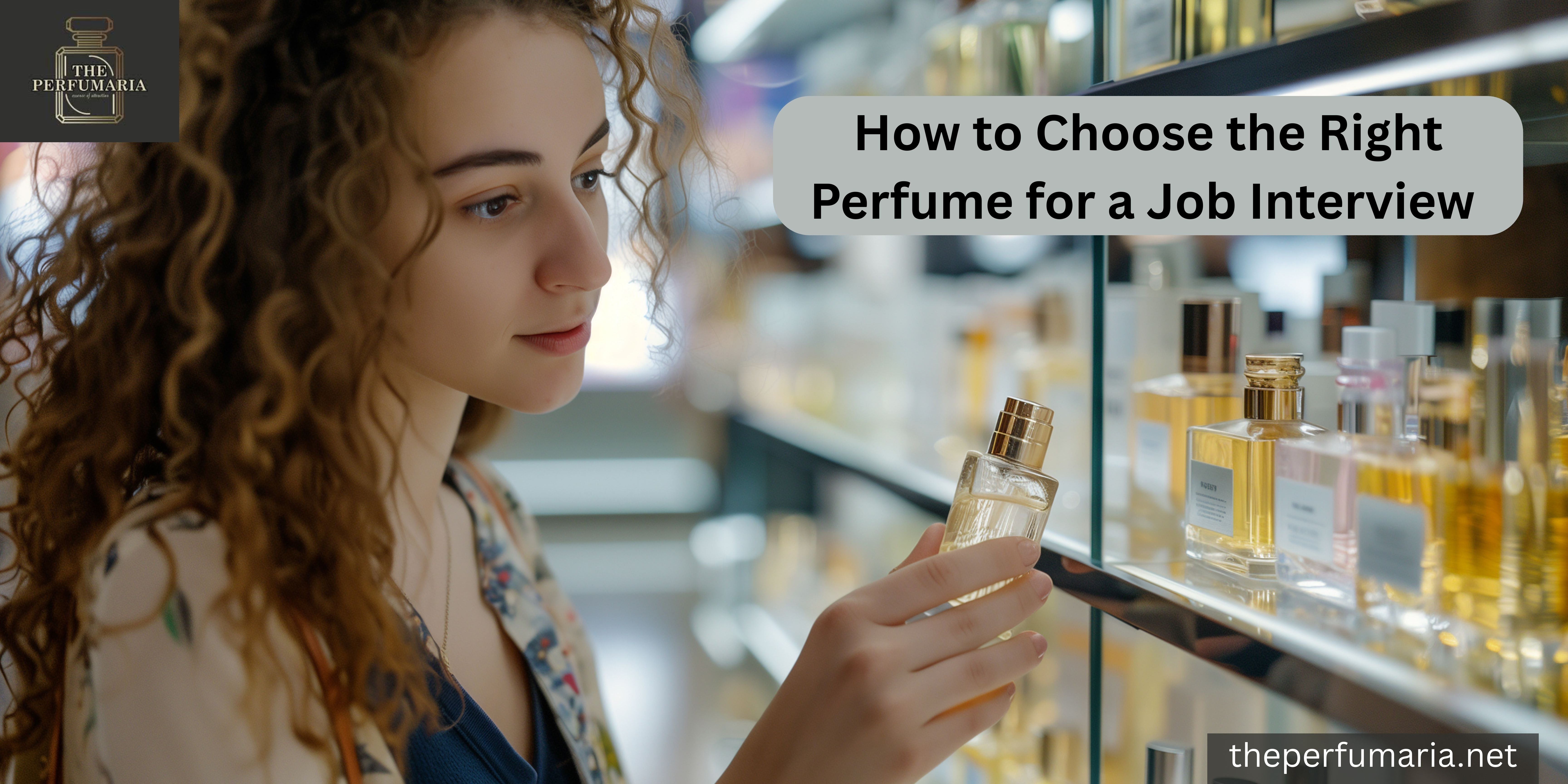 How to Choose the Right Perfume for a Job Interview – The Perfumaria